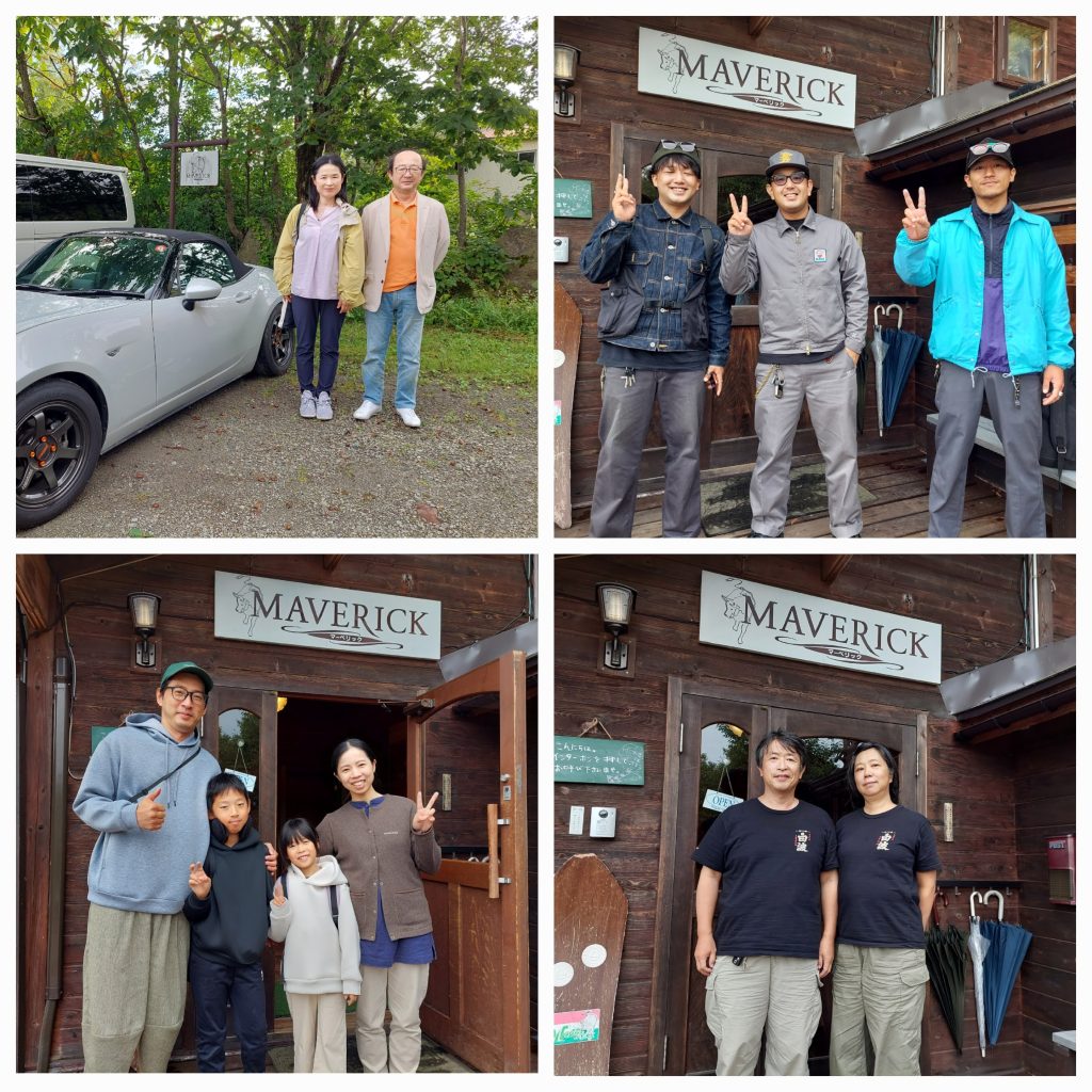 【MAVERICK】9/22ご宿泊のお客様 バイクツーリングも、自然散策も、のんびりご旅行も👍 | 裏磐梯高原ペンションマーベリック